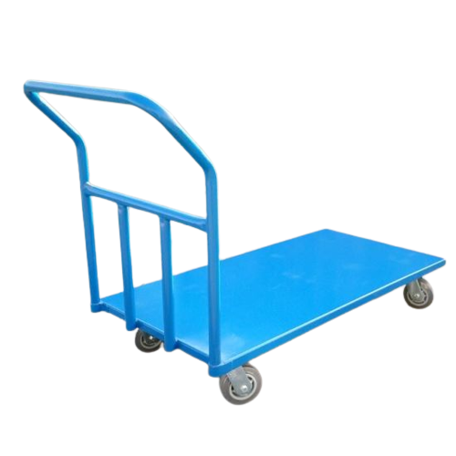 SINGLE UPRIGHT PUSH/PULL PLATFORM TROLLEY - Balvika